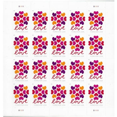 USPS Happy Birthday Forever Postage Stamps, 2 Sheets of 20 (40 Stamps ...