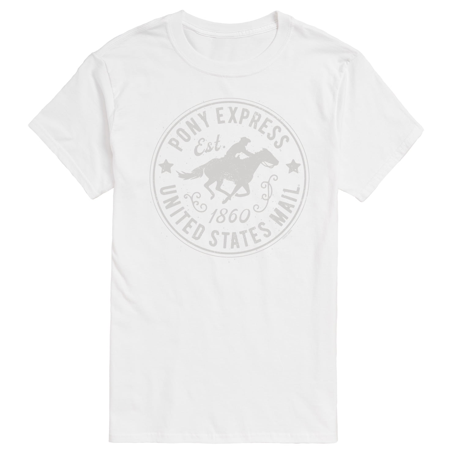 USPS - Pony Express Stamp United States Mail - Men's Short Sleeve ...
