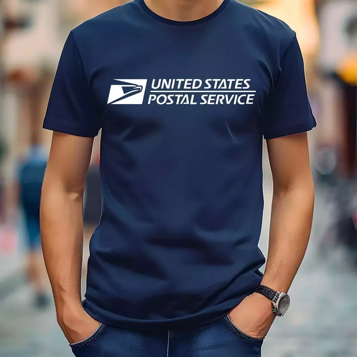 USPS T-shirt Rural Carrier, Postal Carrier Shirt, Post Office Shirt With Logo - Walmart.com