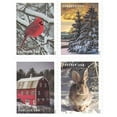 USPS Winter Scenes Double-Sided Forever, 20 Stamps - Walmart.com