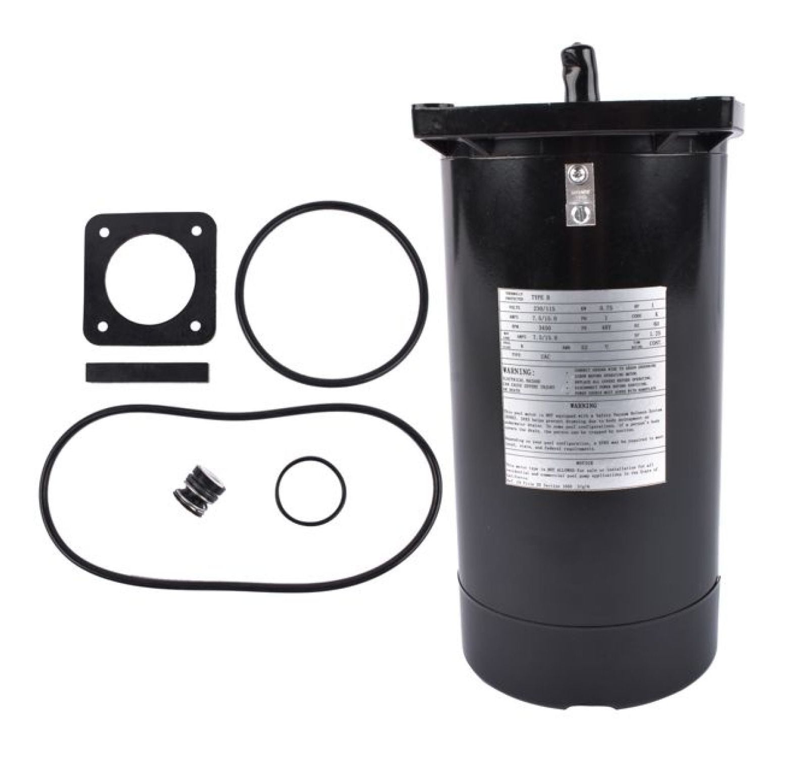 USQ1102 Pool Filter Motor 1 HP 48Y Frame, Replacement for Century A.O ...