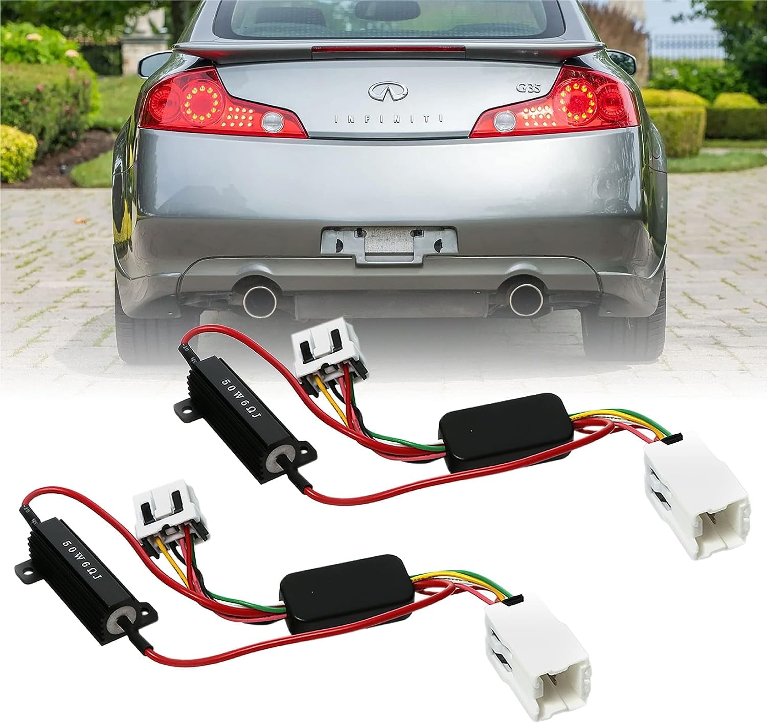USR 03-13 G35 G37 2DOOR Coupe Convertible Plug and Play Wire Module Set ...