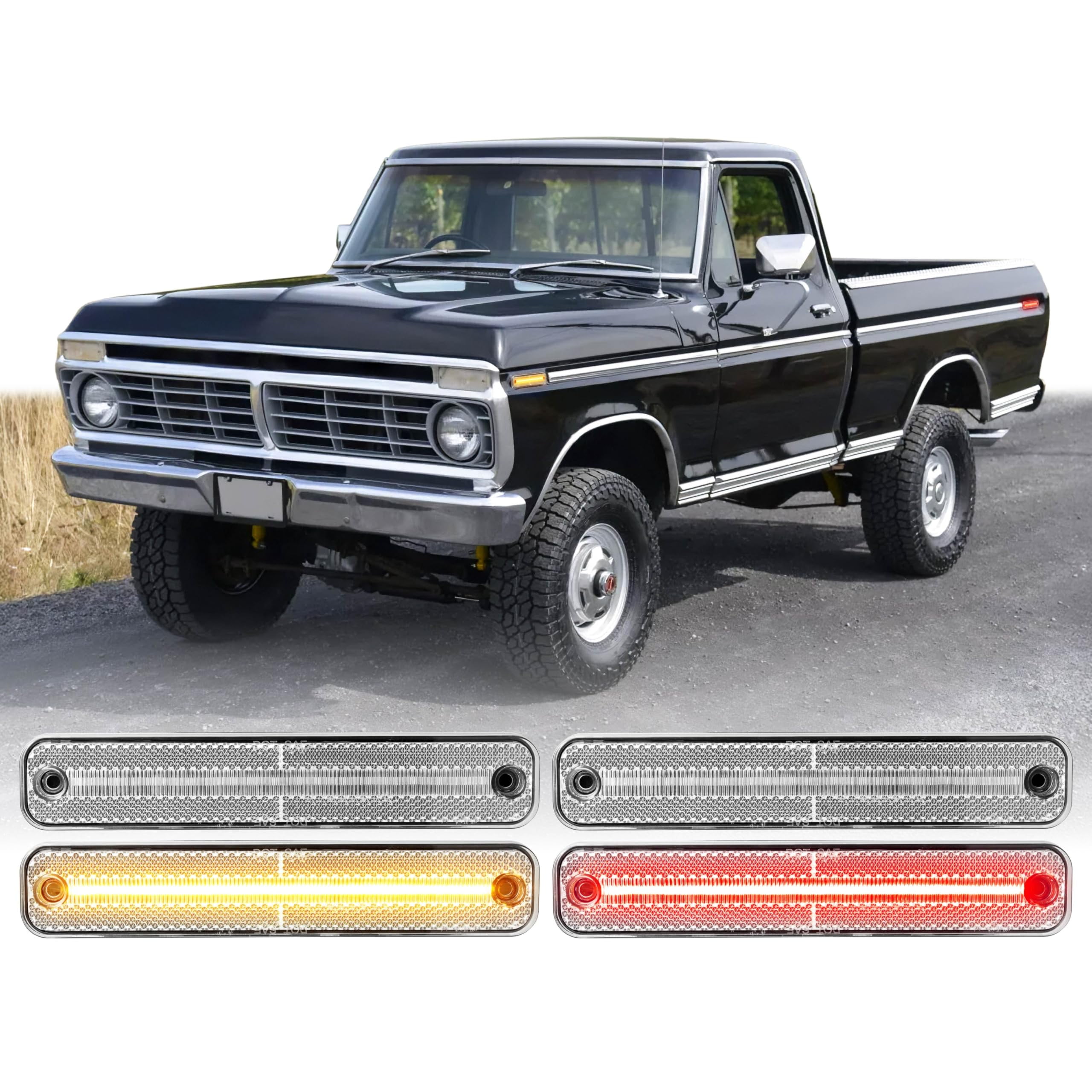 USR 73-79 F Series YPF5 Pickup Side Marker Light - Rear Parking Lamps ...