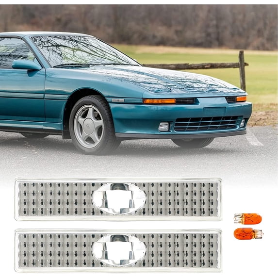 USR 87-93 Supra Side Marker Lights - Front Bumper Sidemarkers Lamps Set ...