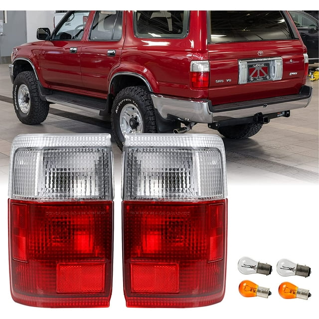 USR 90-92 Toyota 4Runner Tail Lights - OEM Fitment, Bulbs and Wiring ...