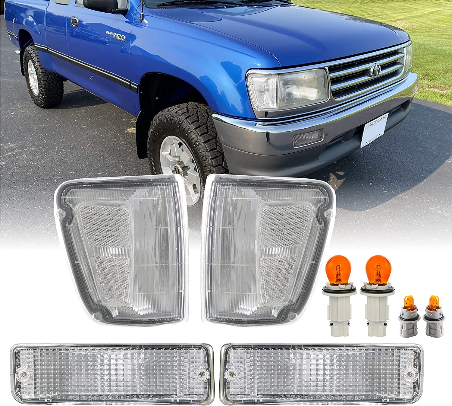 USR 93-98 T100 Turn Signal Lights - Front Corner + Bumper Turn ...