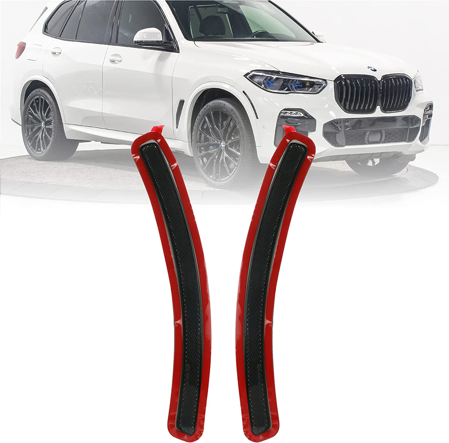 USR BMW X5 G05 Side Marker Lights - Euro Style Smoke Lens Front Bumper ...