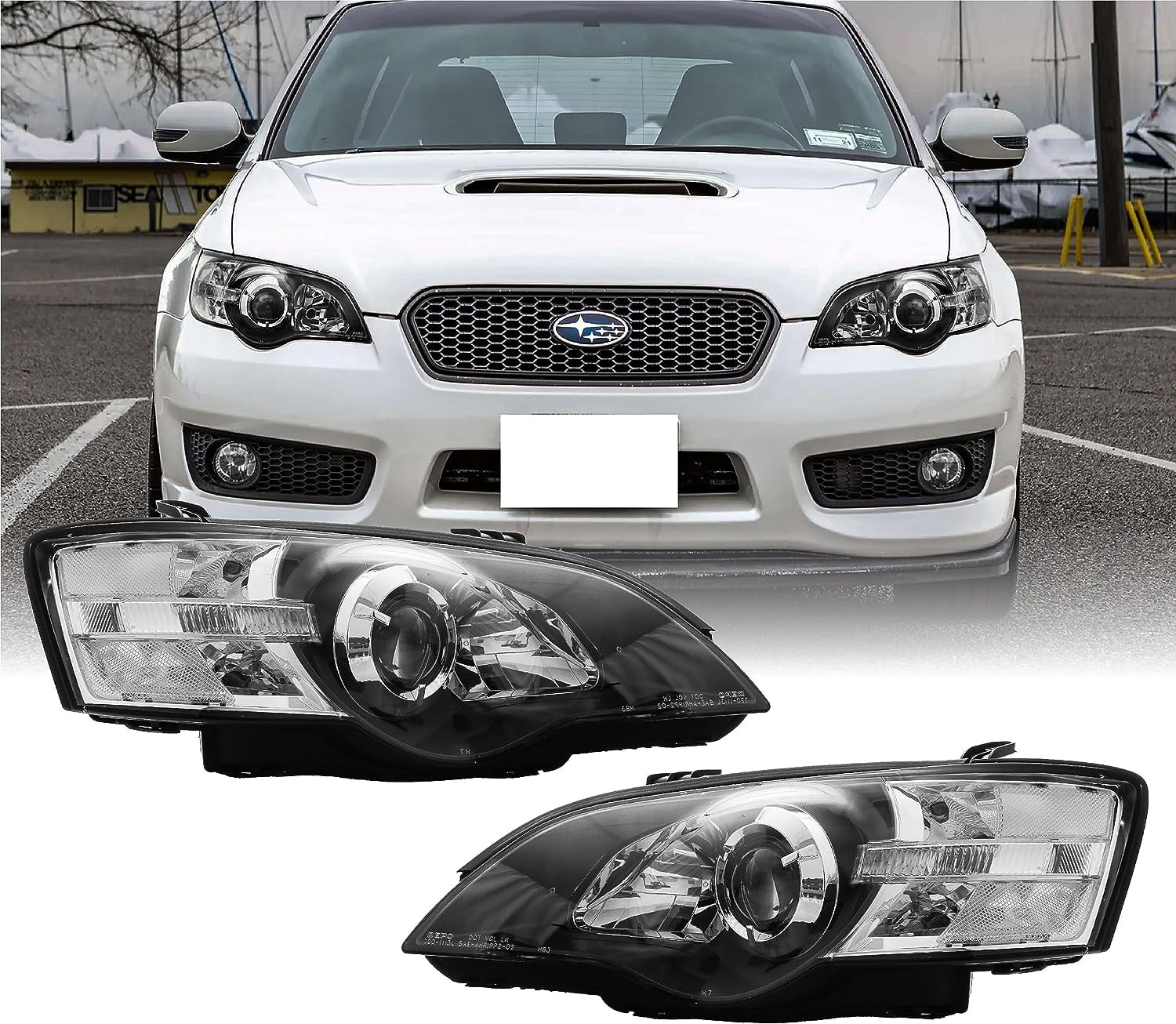 USR DEPO 05-07 Legacy Outback UPGRADE Stock Replacement Headlight ...