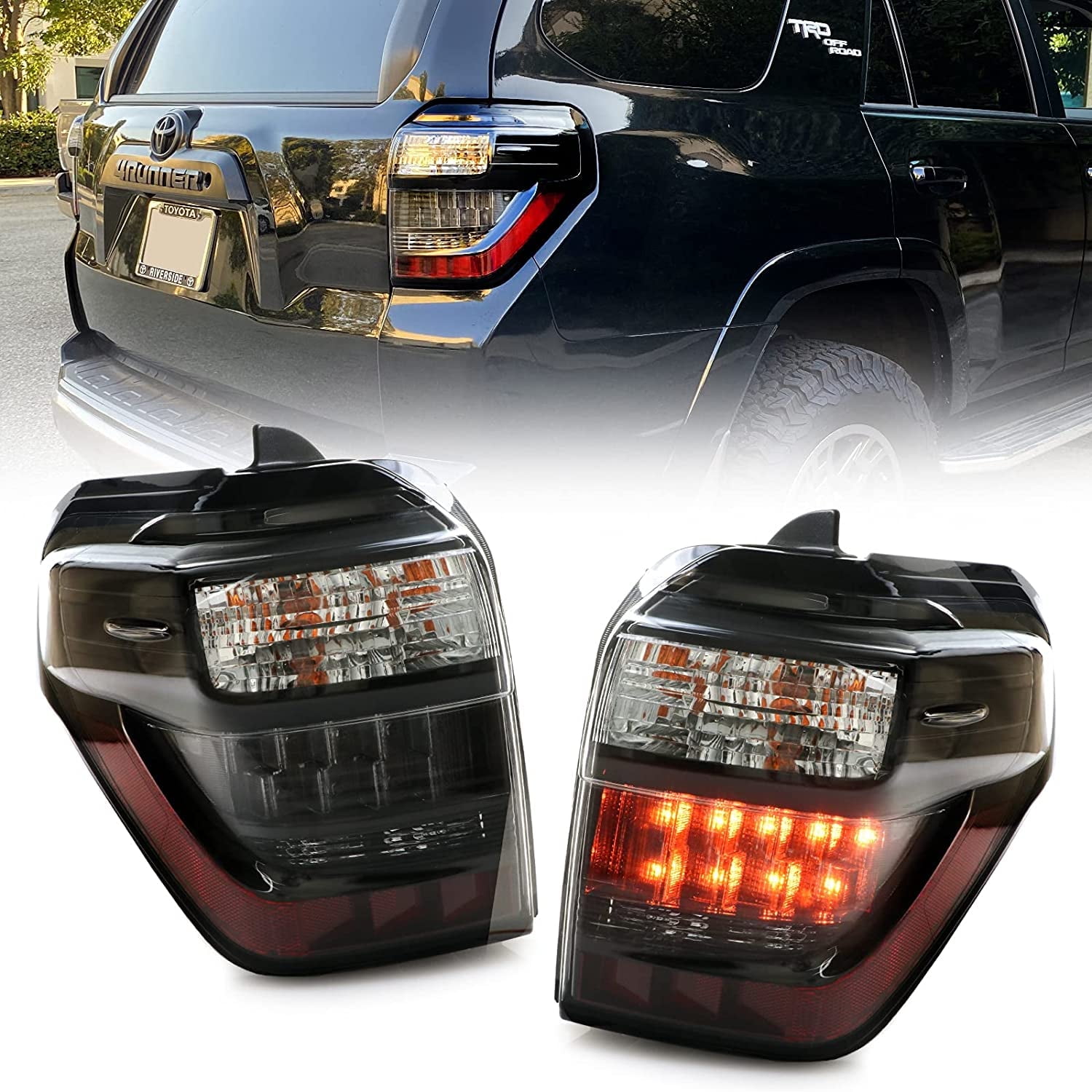 USR DEPO 5th Gen 4Runner Tail Lights - Facelift TRD Nightshade Style ...
