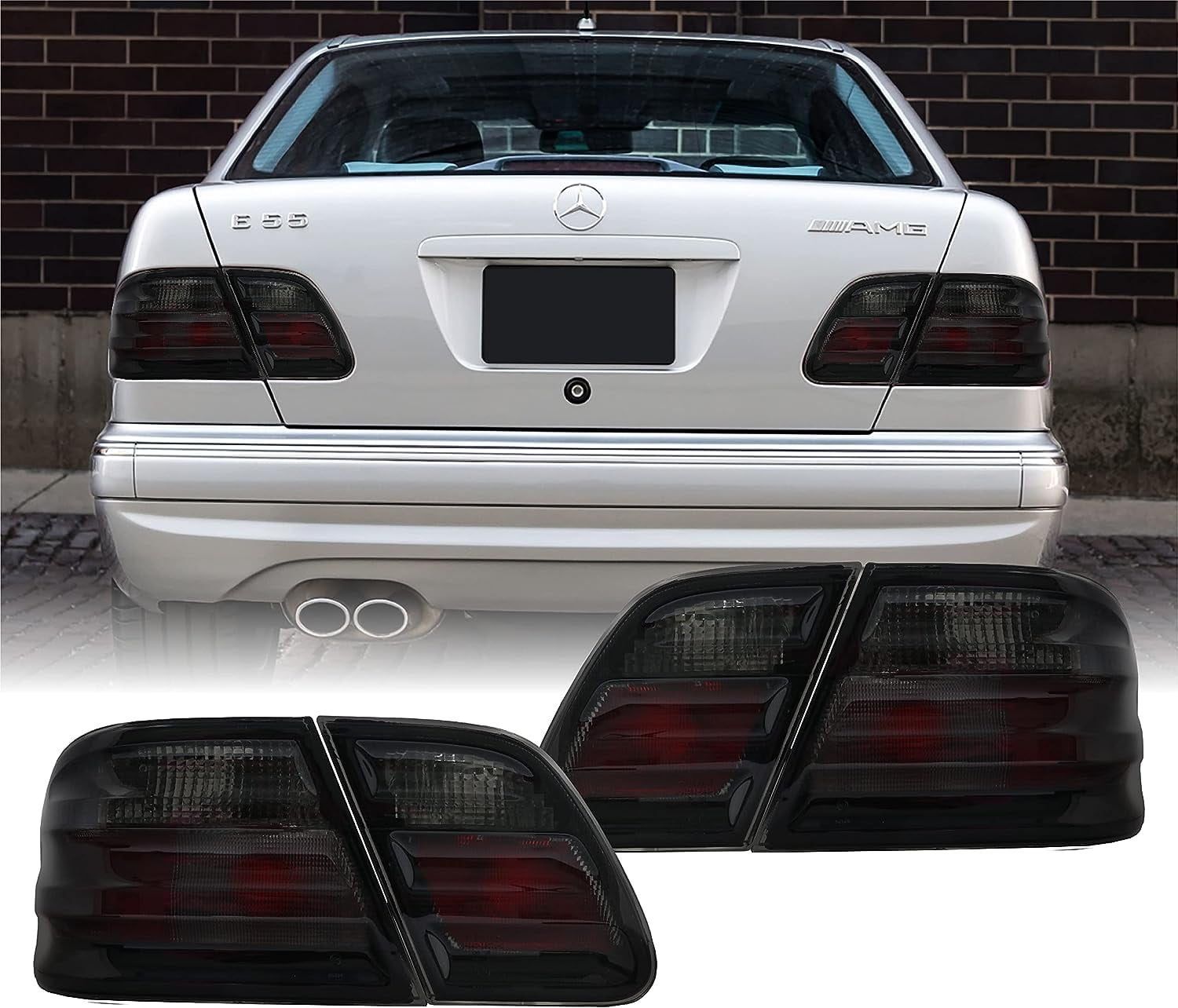 USR DEPO 96-02 W210 E-Class UPGRADE Stock Replacement EURO All Smoked ...