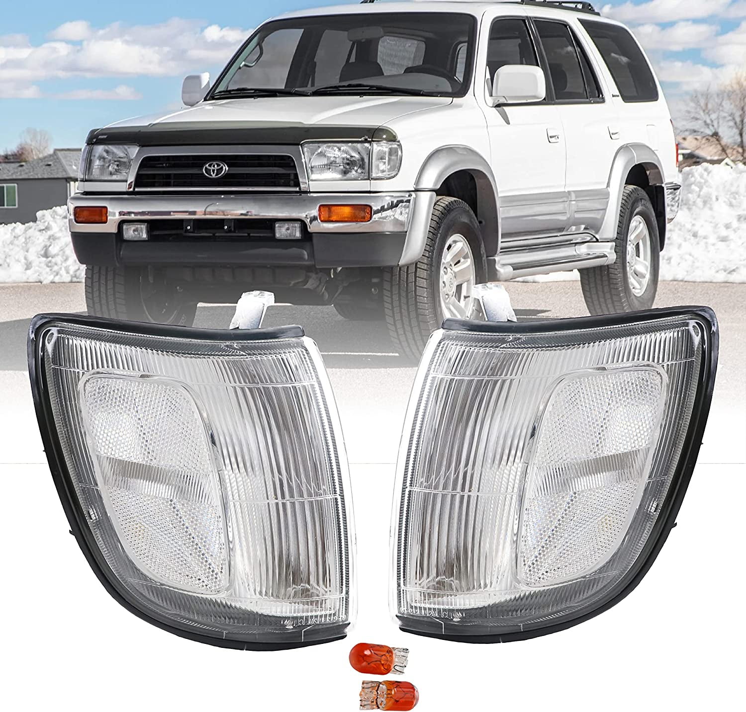 USR DEPO 96-98 4Runner Corner Lights - Front Cornering Parking Turn ...