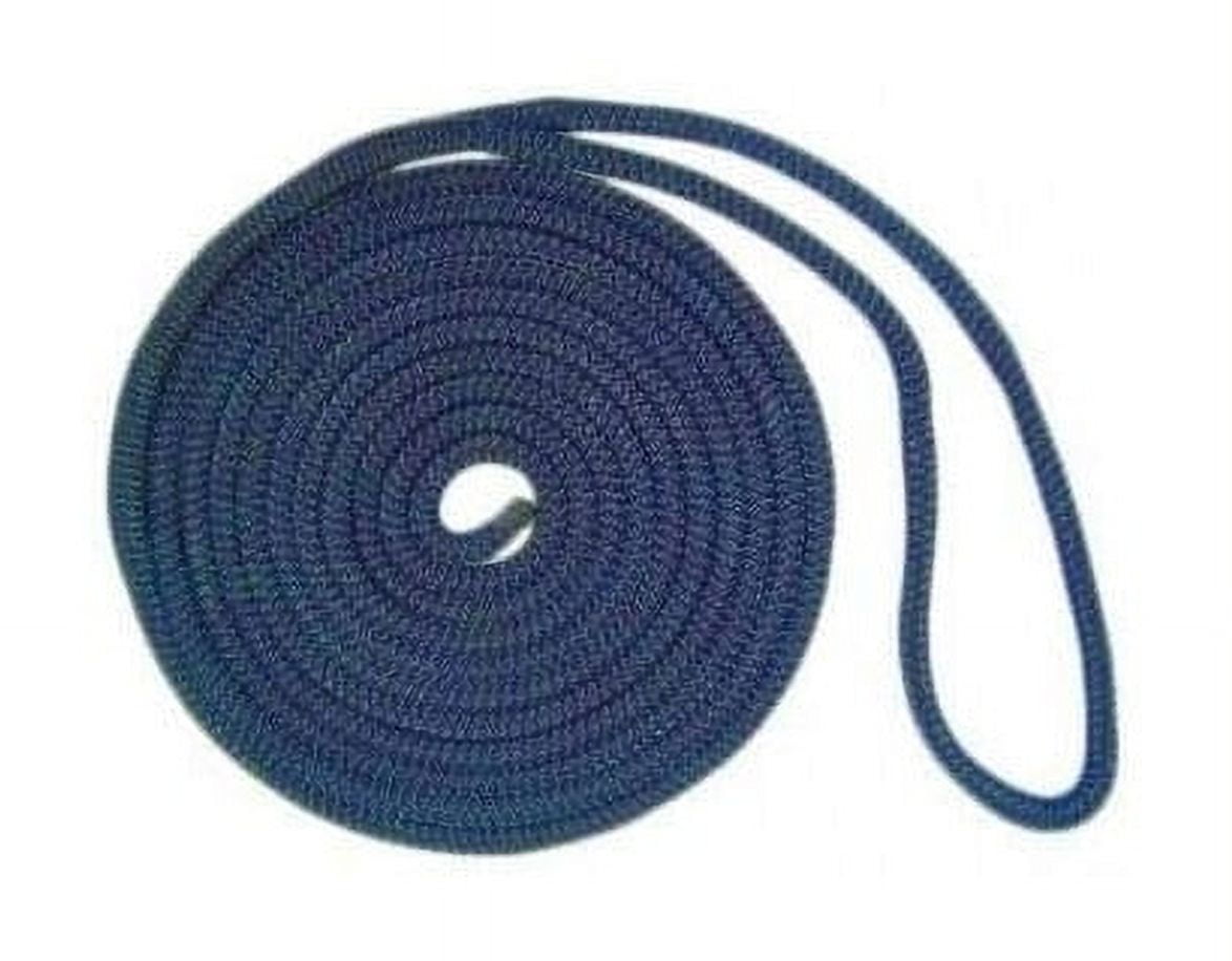 USR Rope Nylon Double Braided Dock Line 1/2" x 15' Navy Mooring Boat ...