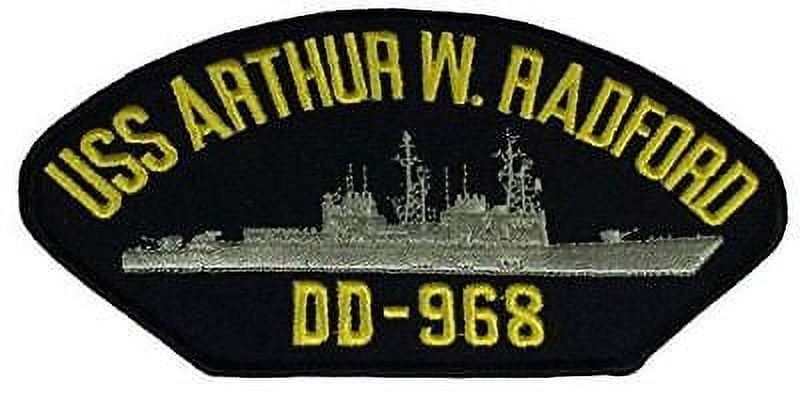 USS ARTHUR W RADFORD DD-968 PATCH USN NAVY SHIP SPRUANCE CLASS ...