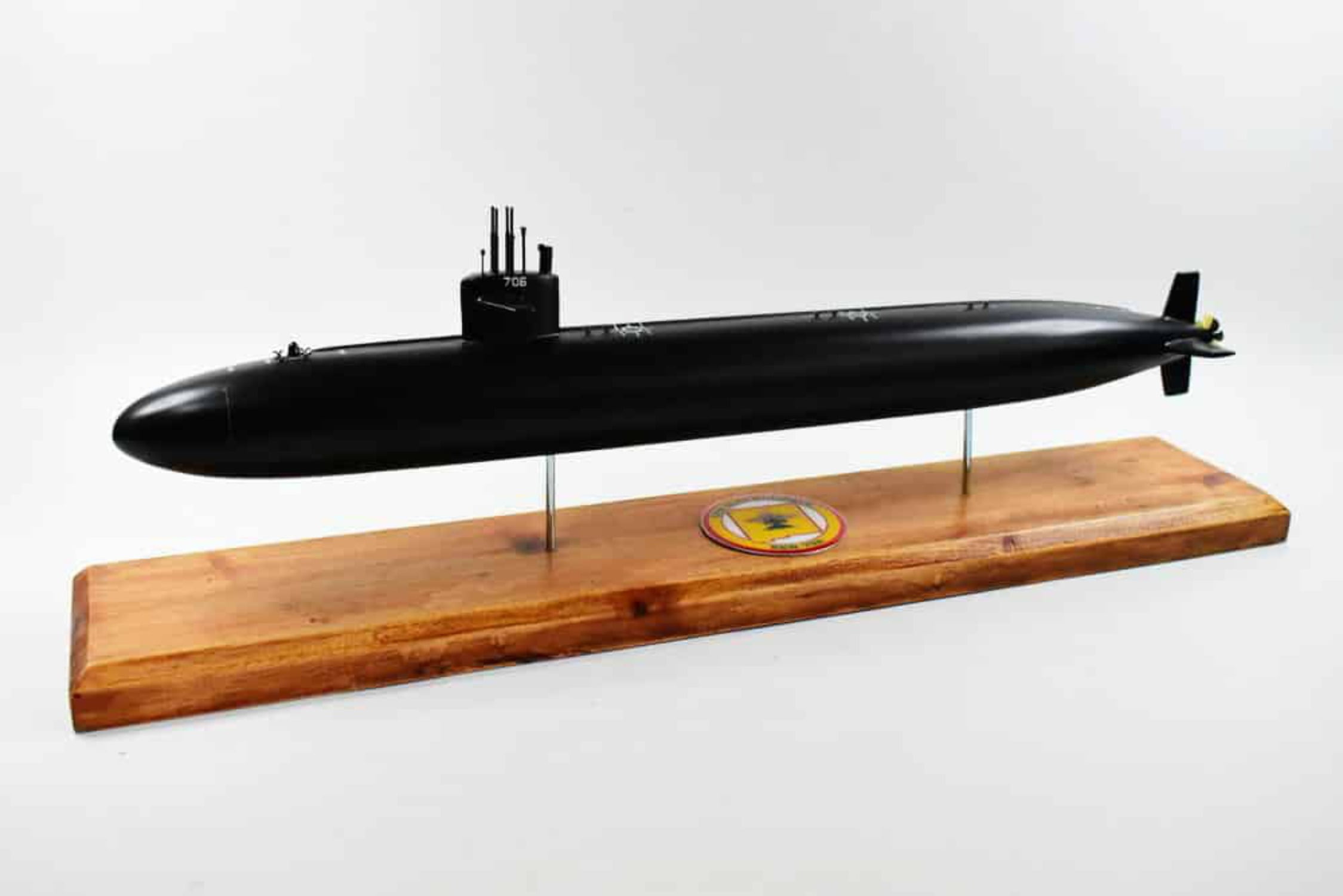 USS Albuquerque (SSN-706) FLT I (Black Hull) Submarine Model,Navy,Scale ...