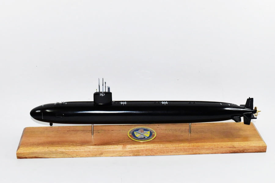 USS Alexandria SSN-757 (Black Hull) Submarine Model,Navy,Scale Model ...
