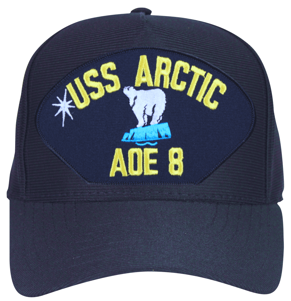USS Arctic AOE 8 Ball Cap - Walmart.com