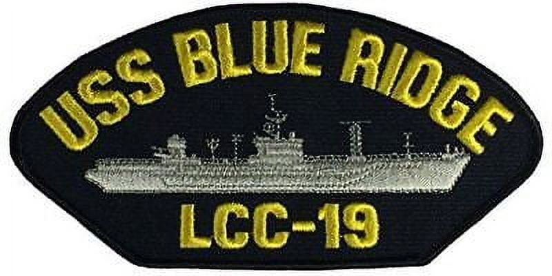 USS BLUE RIDGE LCC-19 PATCH USN NAVY SHIP COMMAND CONTROL ...