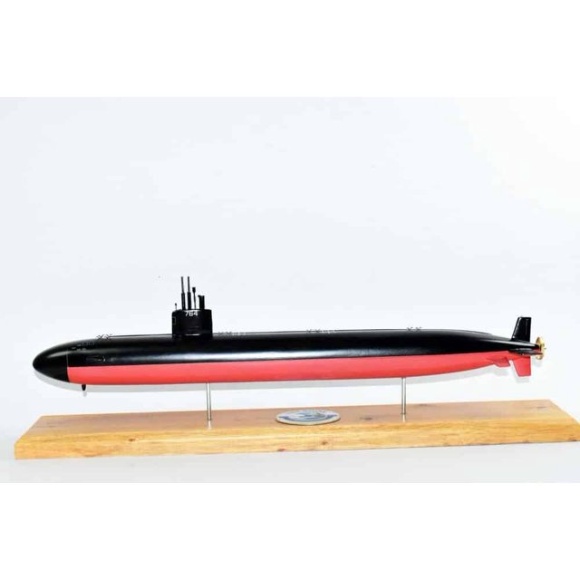 USS Boise SSN-764 Submarine,Navy,Scale Model,Mahogany,20 inch,LA Class ...