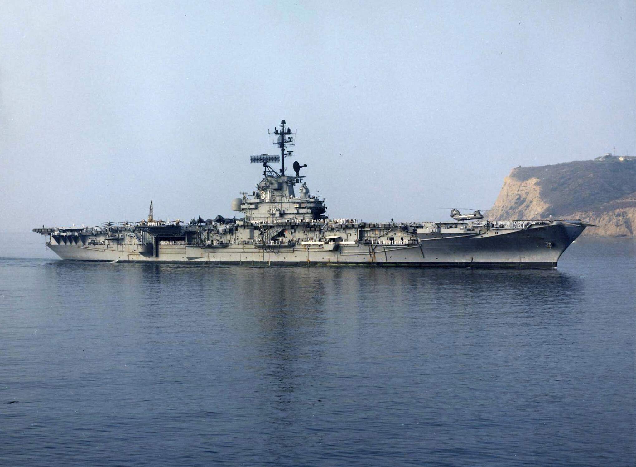 USS Bon Homme Richard Points Loma 1968 POSTER PICTURE PHOTO PRINT ...