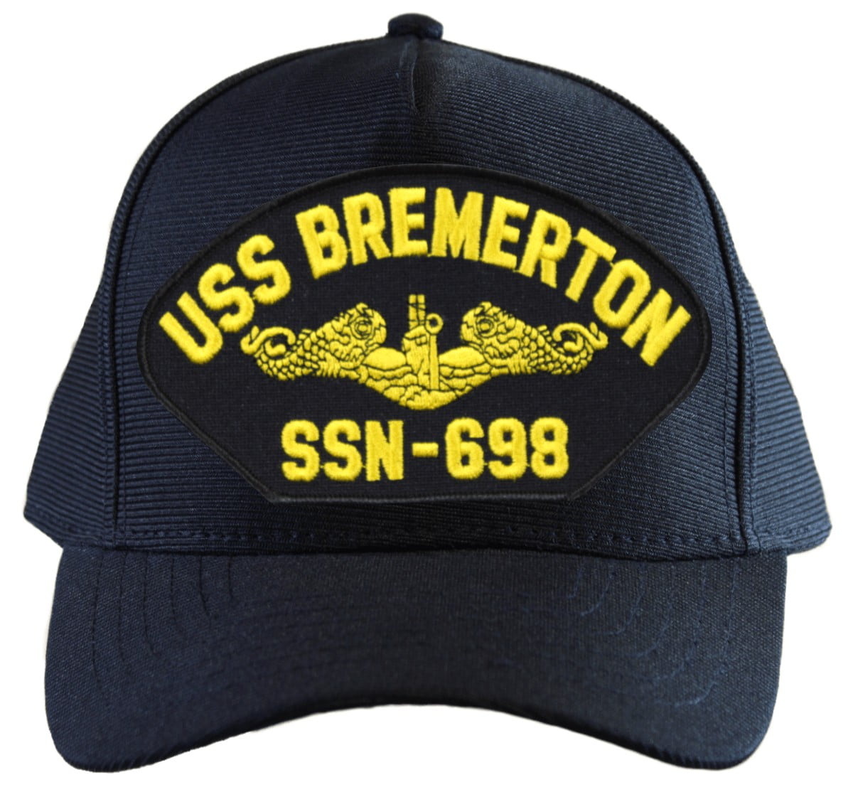 USS Bremerton SSN-698 ( Gold Dolphins ) Submarine Officers Cap ...