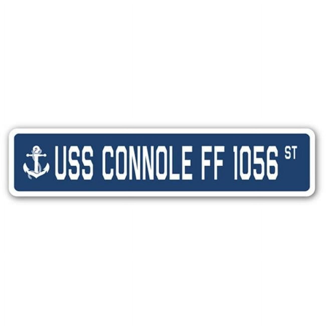 USS CONNOLE FF 1056 Street Sign us navy ship veteran sailor gift ...