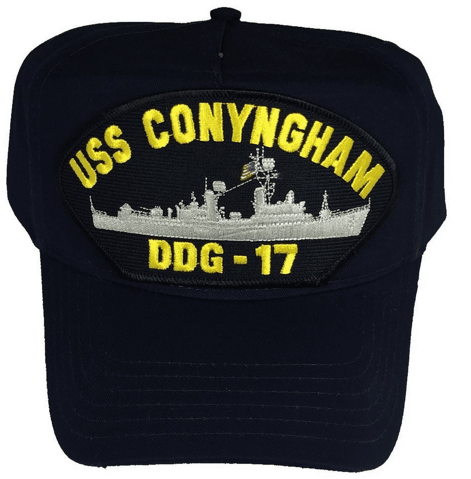 USS CONYNGHAM DDG-17 HAT USN NAVY SHIP DESTROYER CHARLES F ADAMS CLASS ...