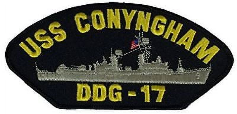 USS CONYNGHAM DDG-17 PATCH USN NAVY SHIP DESTROYER CHARLES F ADAMS ...