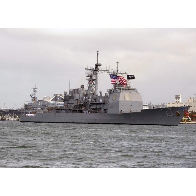Uss Cowpens Cg-63 Missile Cruiser Glossy Poster Picture Photo Print ...