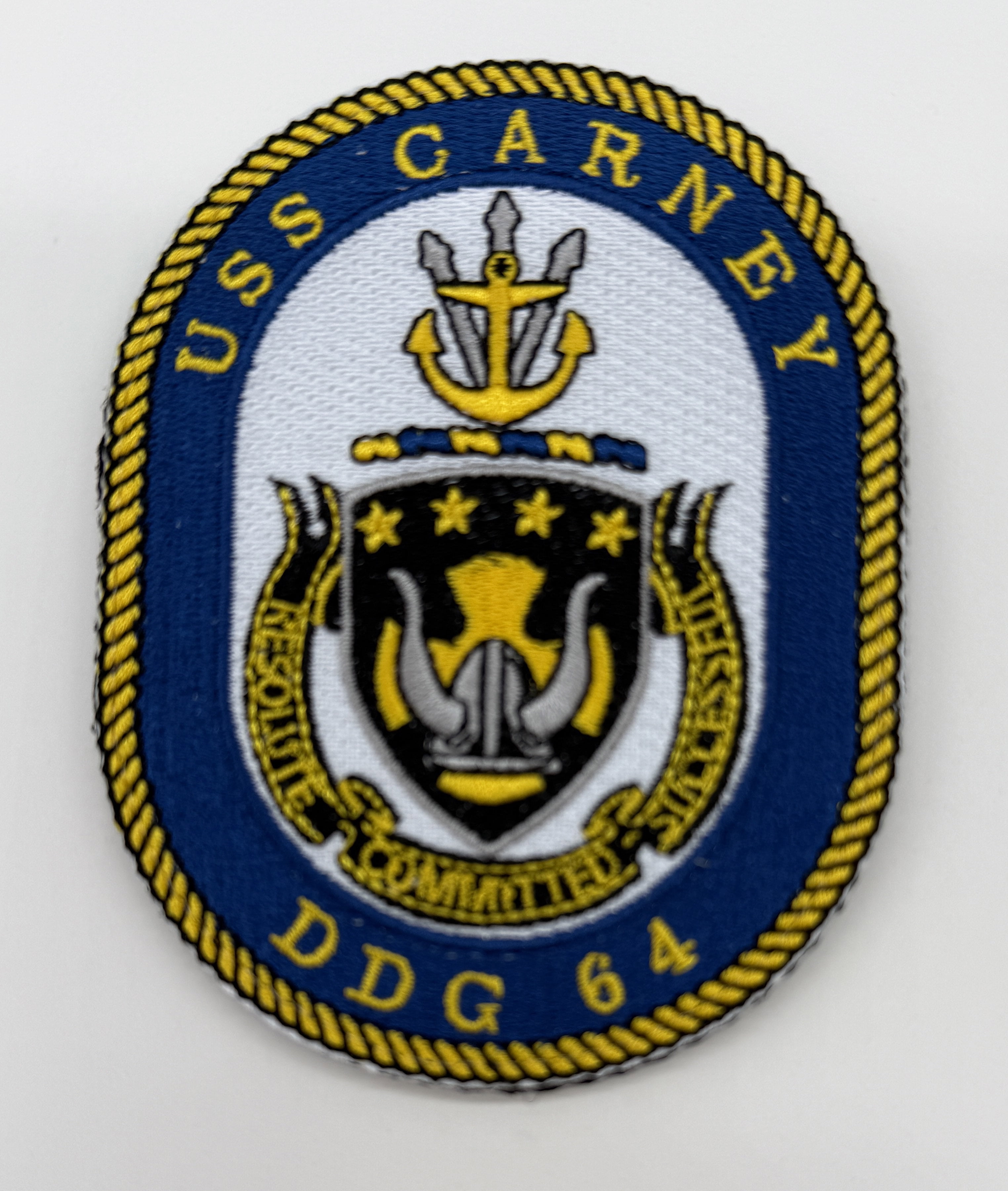 USS Carney DDG-64 Patch – Hook and Loop, 4" - Walmart.com