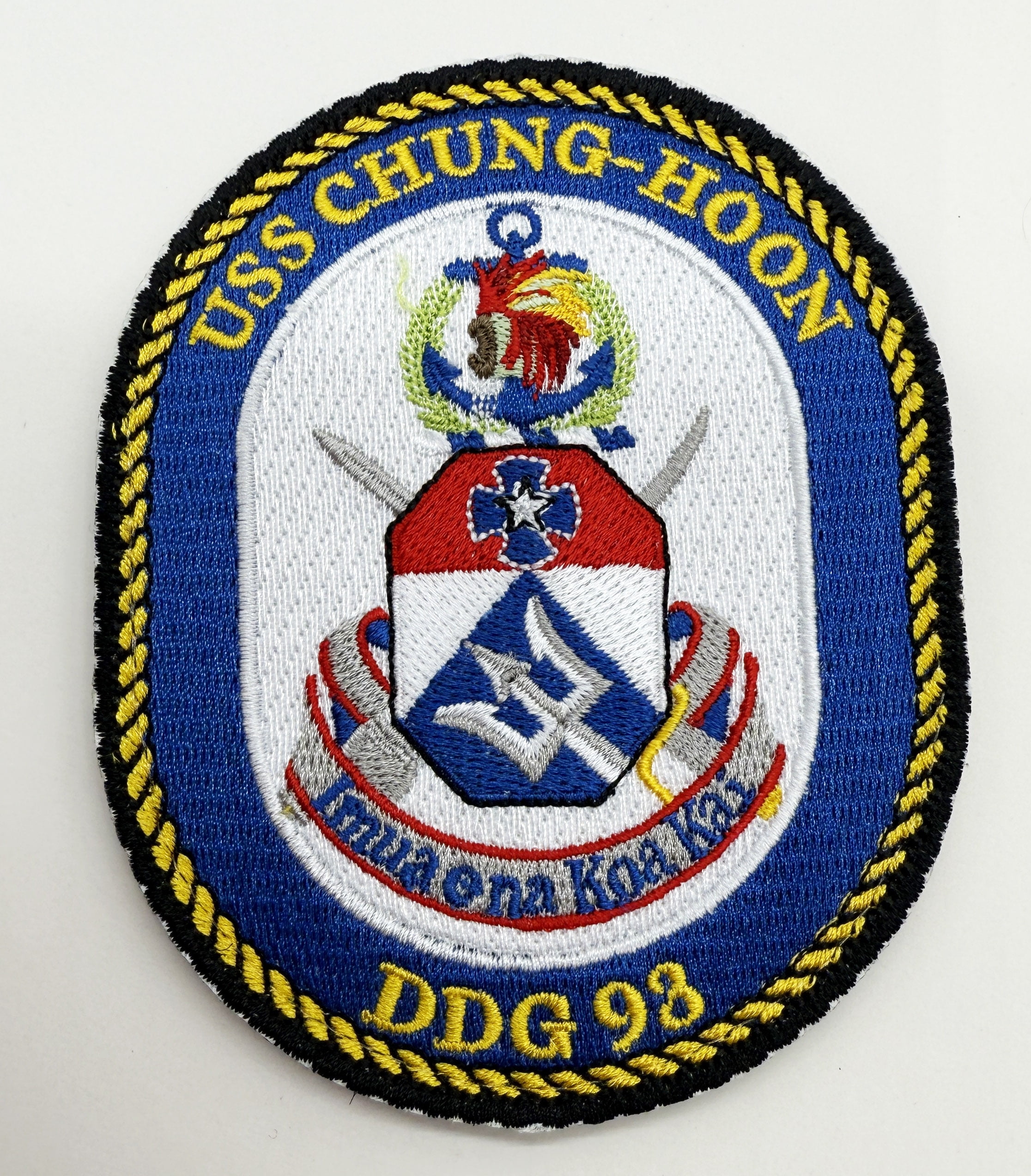 USS Chung-Hoon DDG-93 Patch – Hook and Loop, 4" - Walmart.com