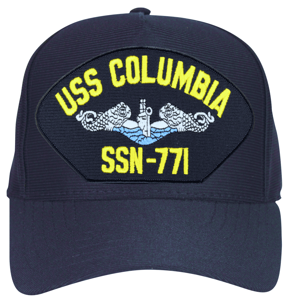 USS Columbia SSN-771 Blue Water ( Silver Dolphins ) Submarine Enlisted ...