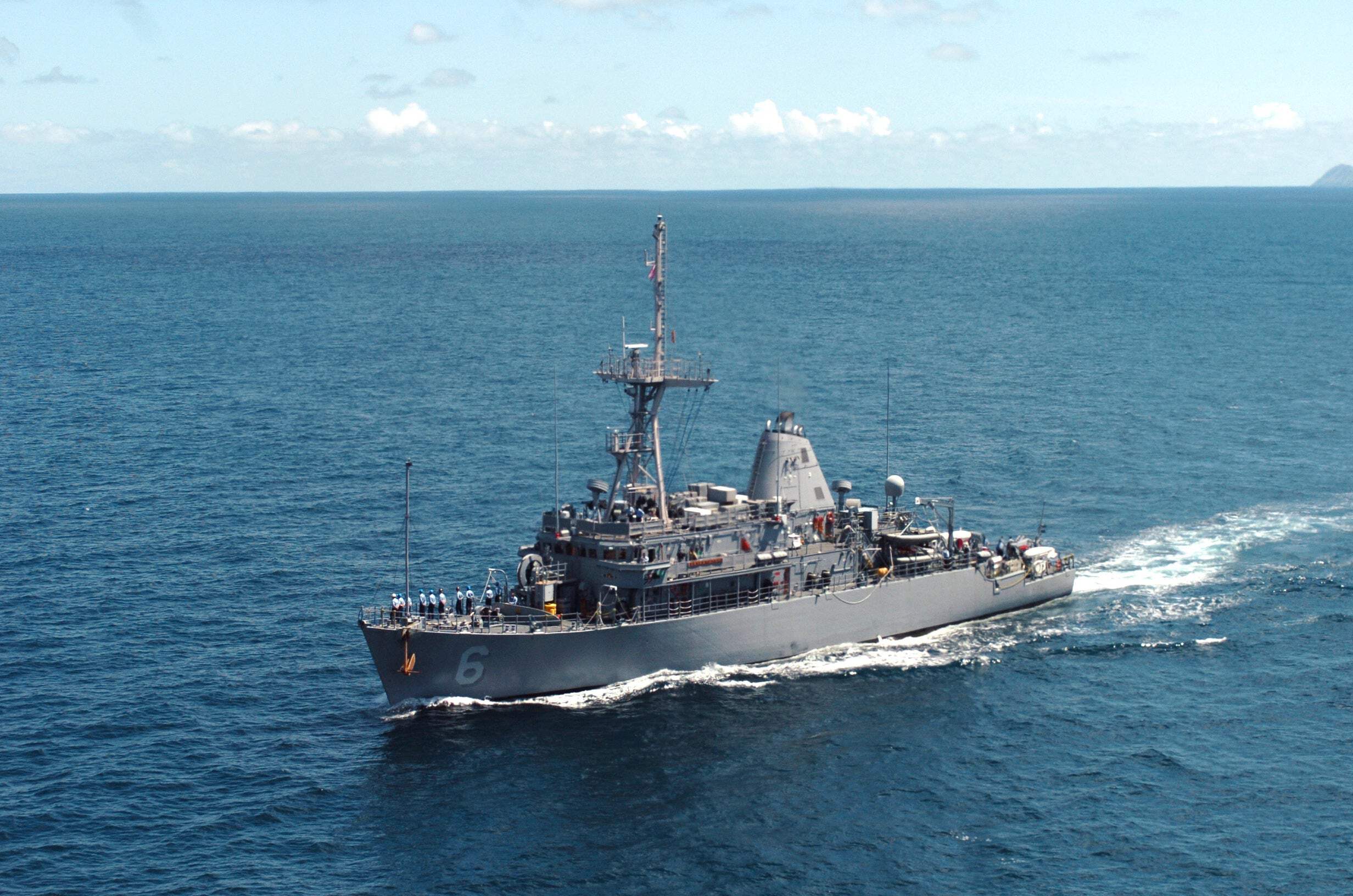 Uss Devastator Mcm-6 Avenger Glossy Poster Picture Photo Print Banner ...