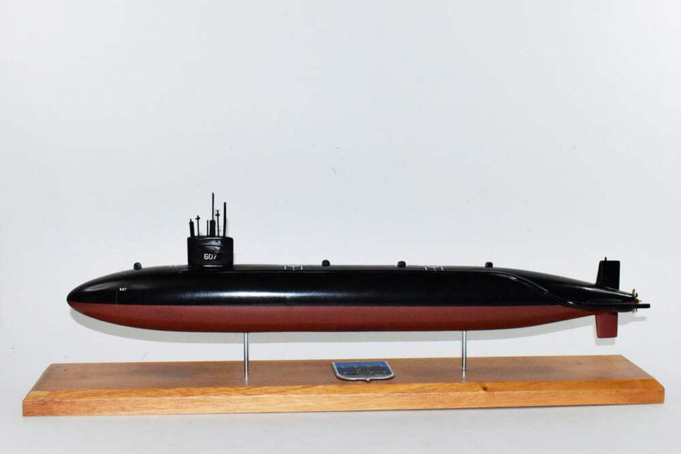 USS Dace SSN-607 Submarine Model, US Navy, Scale Model, Mahogany ...
