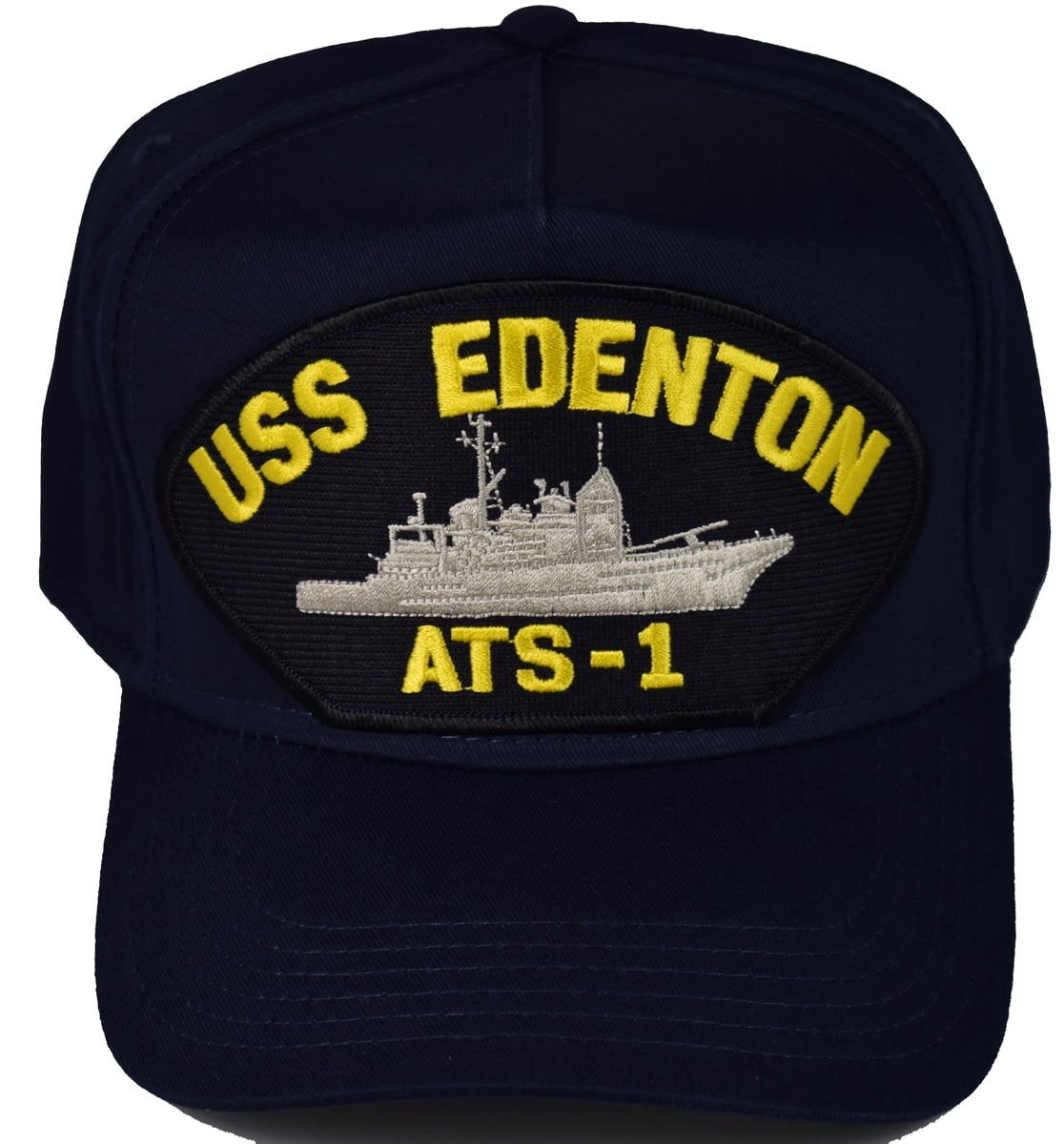 USS EDENTON ATS-1 HAT - NAVY BLUE - Veteran Owned Business - Walmart ...