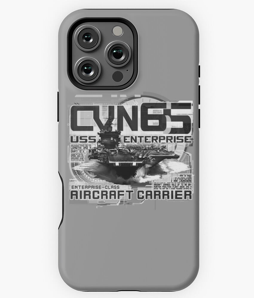 USS Enterprise CVN-65 Aircraft Carrier M07105 Phone case for iPhone 11 ...