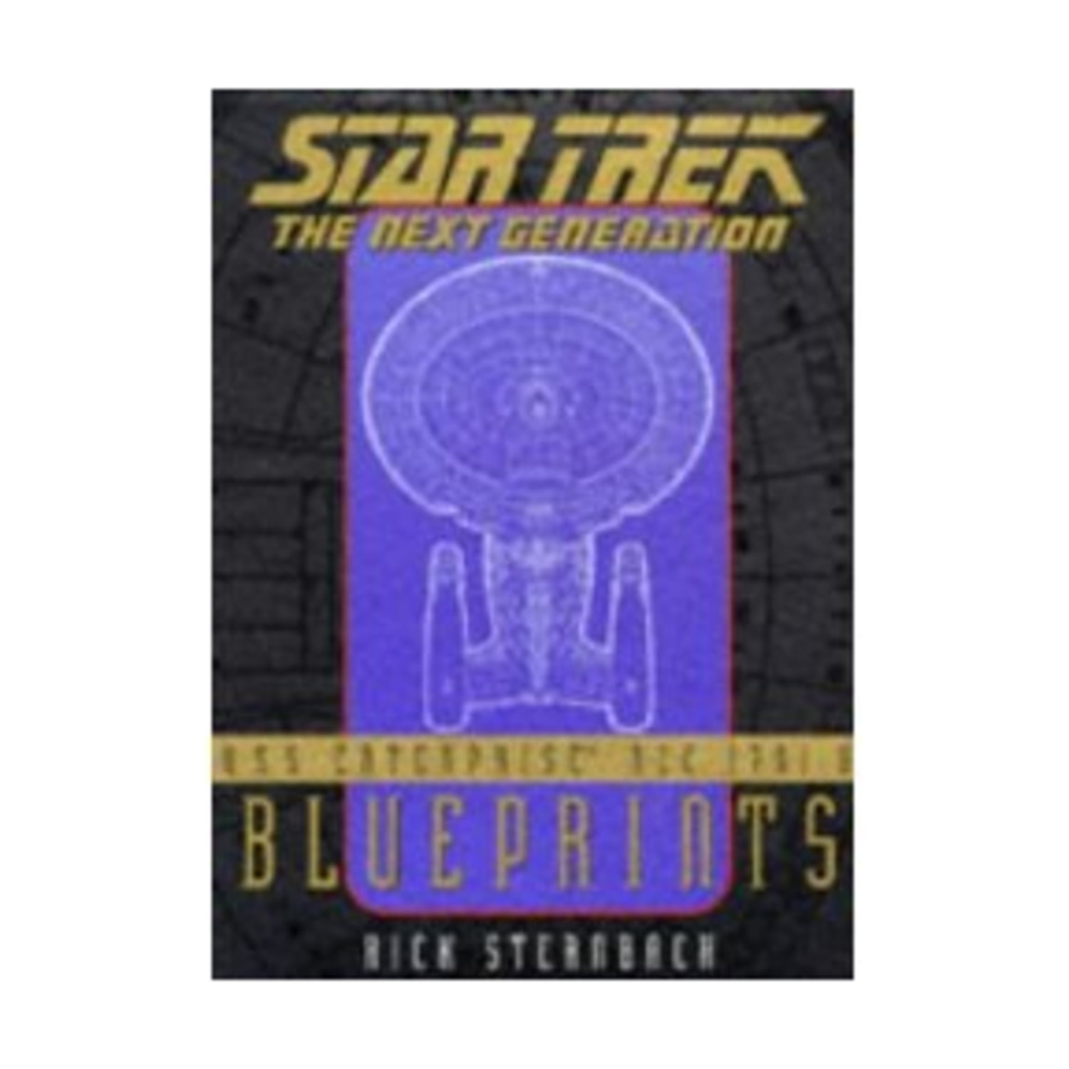 USS Enterprise NCC-1701-D Blueprints Great Condition - Walmart.com