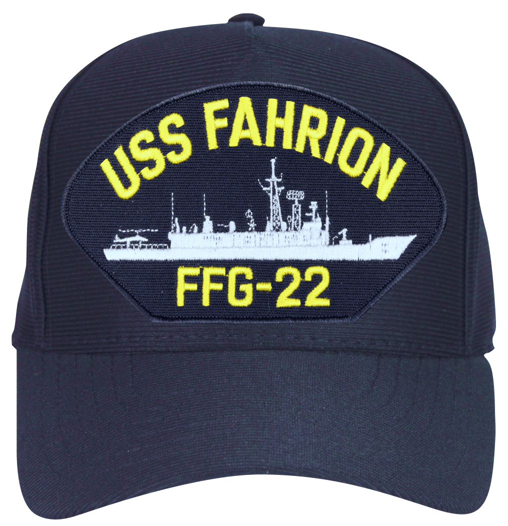 USS Fahrion FFG-22 Ship Cap - Walmart.com
