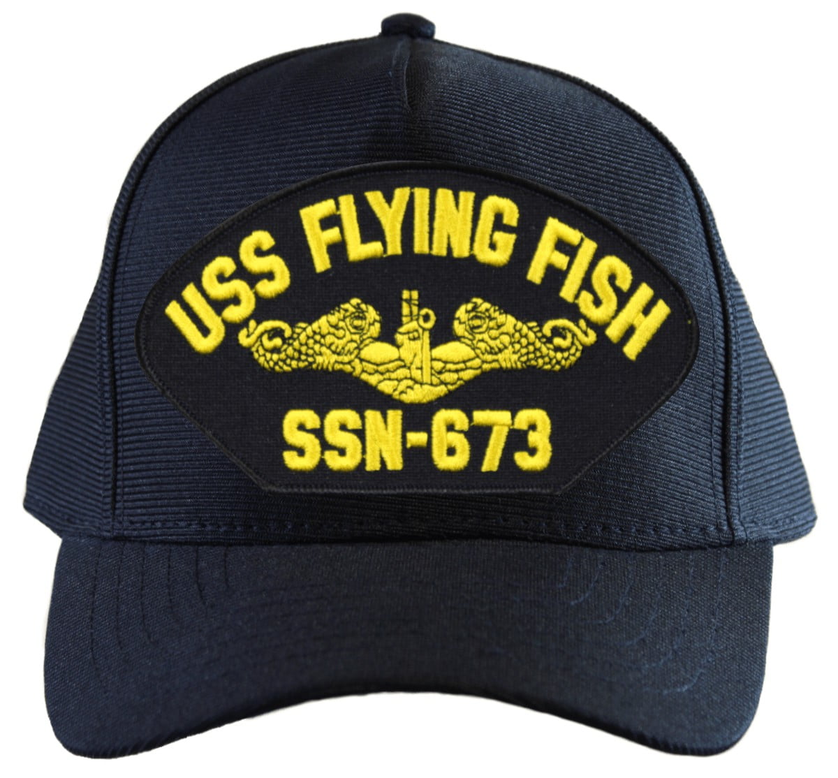 USS Flying Fish SSN-673 ( Gold Dolphins ) Submarine Officers Cap ...