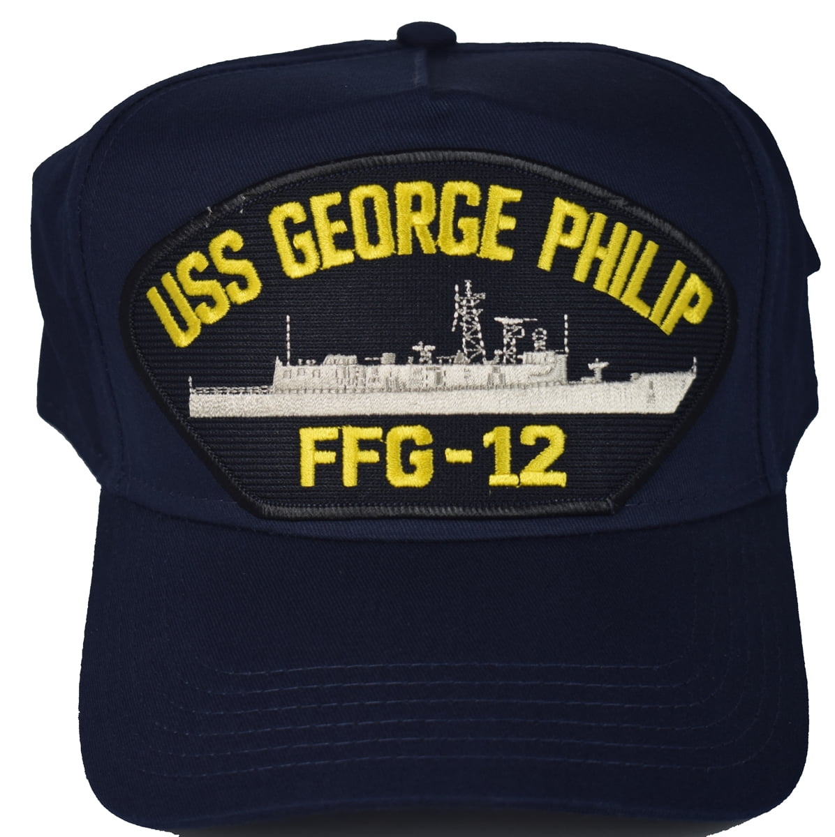 USS GEORGE PHILIP FFG-12 SHIP HAT - NAVY BLUE - Veteran Owned Business ...