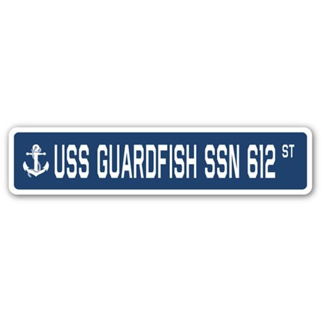 USS GUARDFISH SSN 612 Street Sign us navy ship veteran sailor gift ...