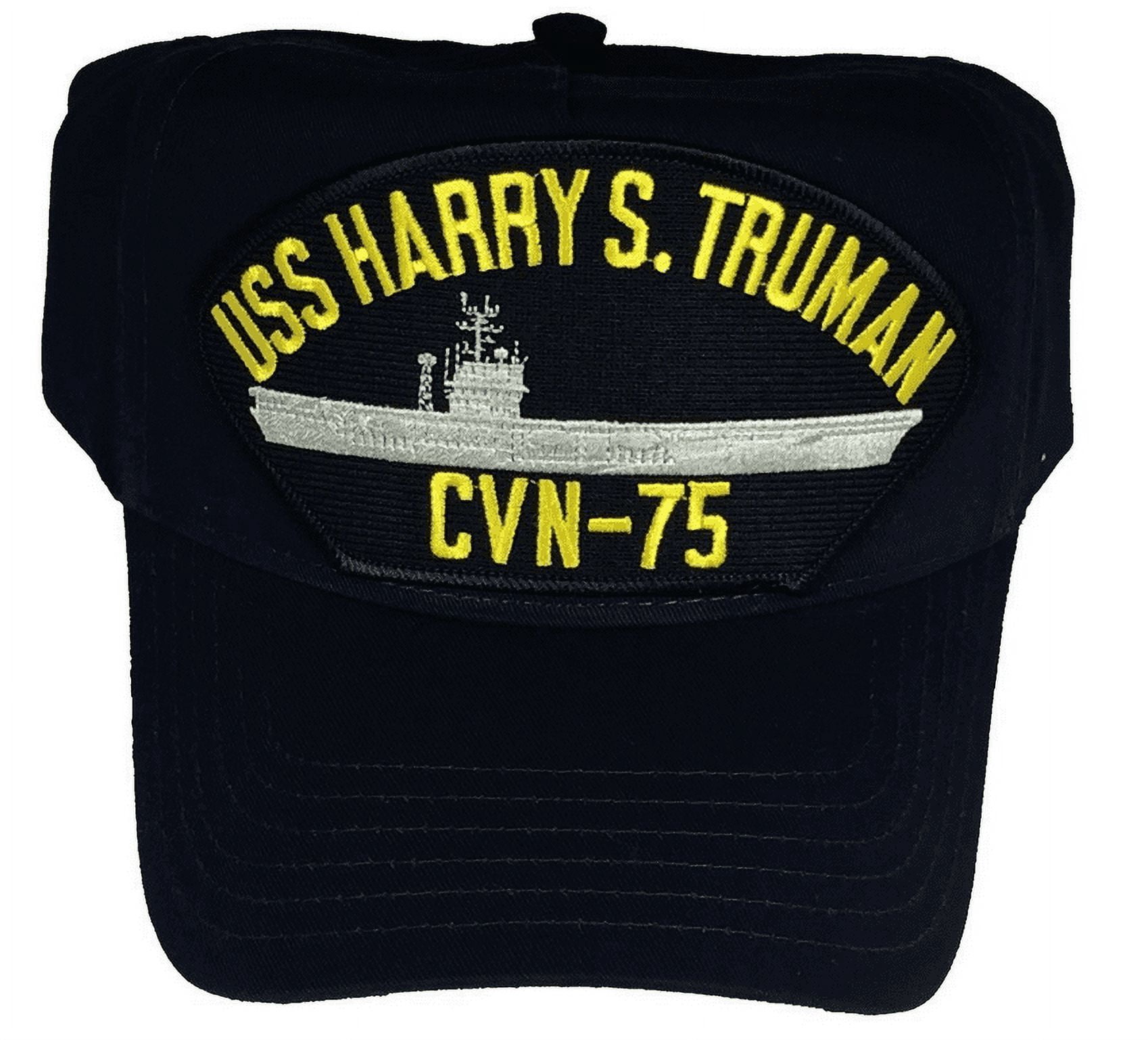 USS HARRY S TRUMAN CVN-75 HAT USN NIMITZ CLASS AIRCRAFT CARRIER HST ...