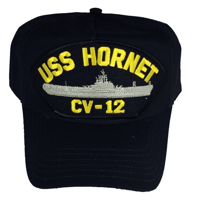 USS HORNET CV-12 HAT CAP USN NAVY SHIP ESSEX CLASS AIRCRAFT CARRIER ...