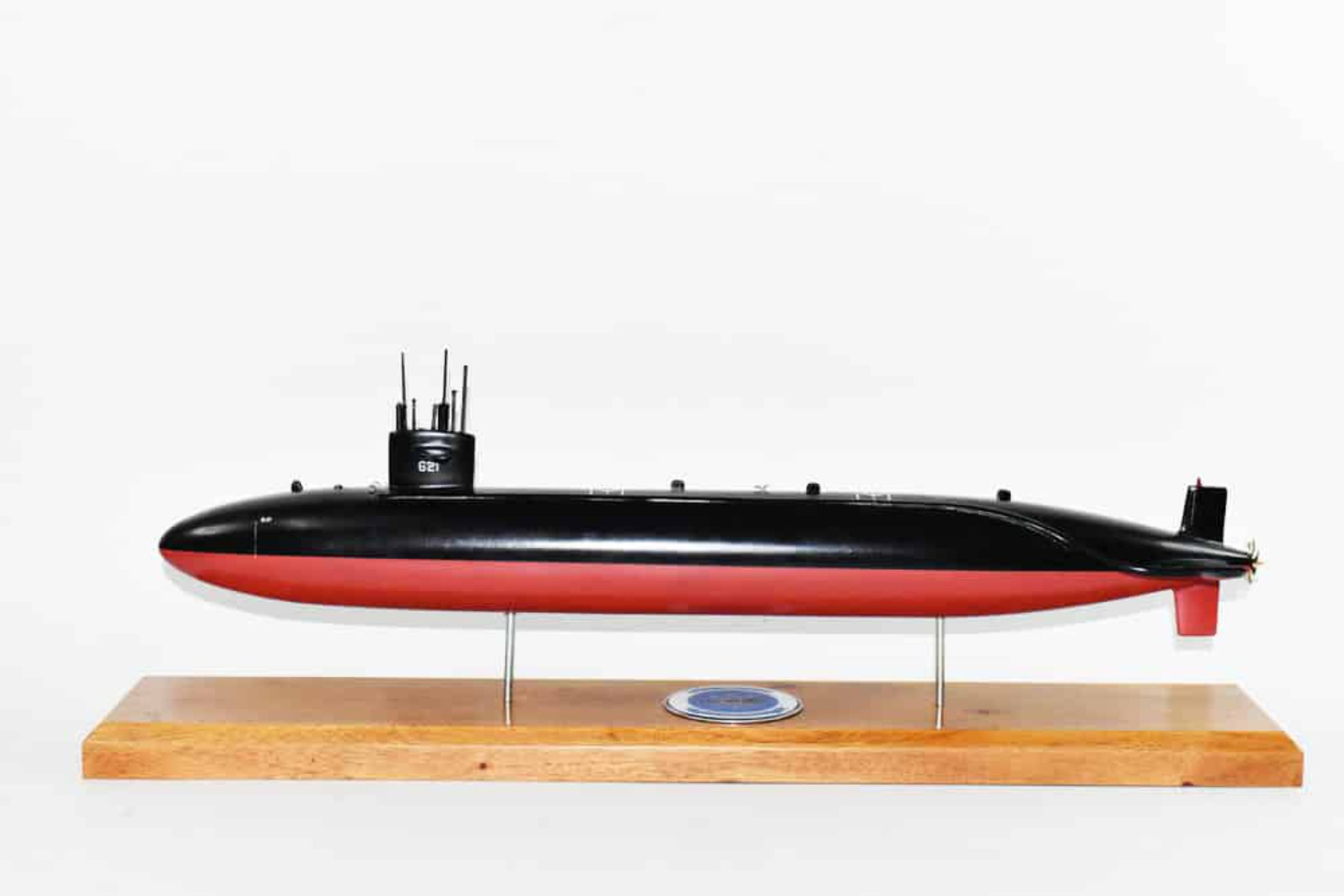USS Haddock SSN-621 Submarine Model,US Navy,Scale Model,Mahogany,Permit ...