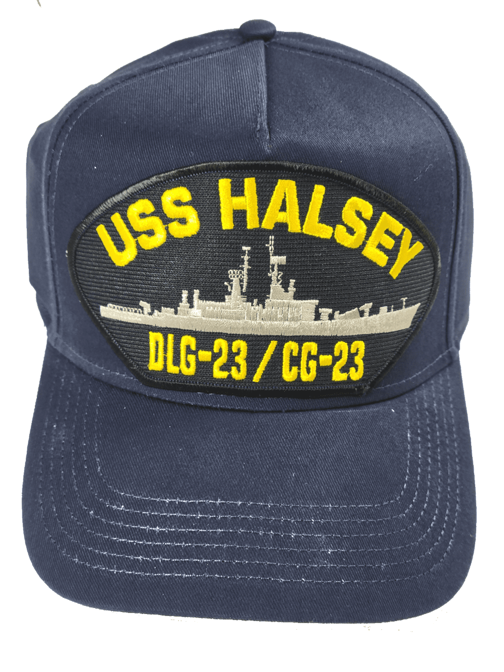 USS Halsey DLG-23/CG-23 Ship HAT - Navy Blue - Veteran Owned Business - Walmart.com