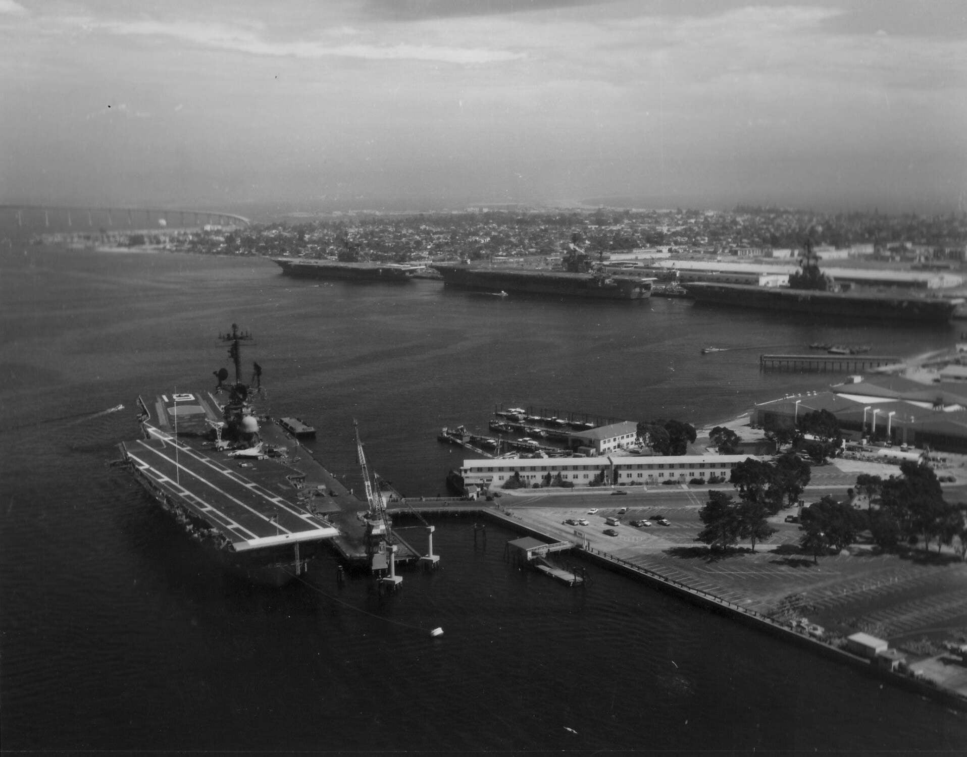 USS Hancock CVA-19 San Diego GLOSSY POSTER PICTURE PHOTO PRINT BANNER ...
