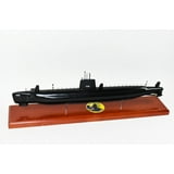 USS Harder (SS-568), 20-inch Mahogany Submarine Model - Walmart.com