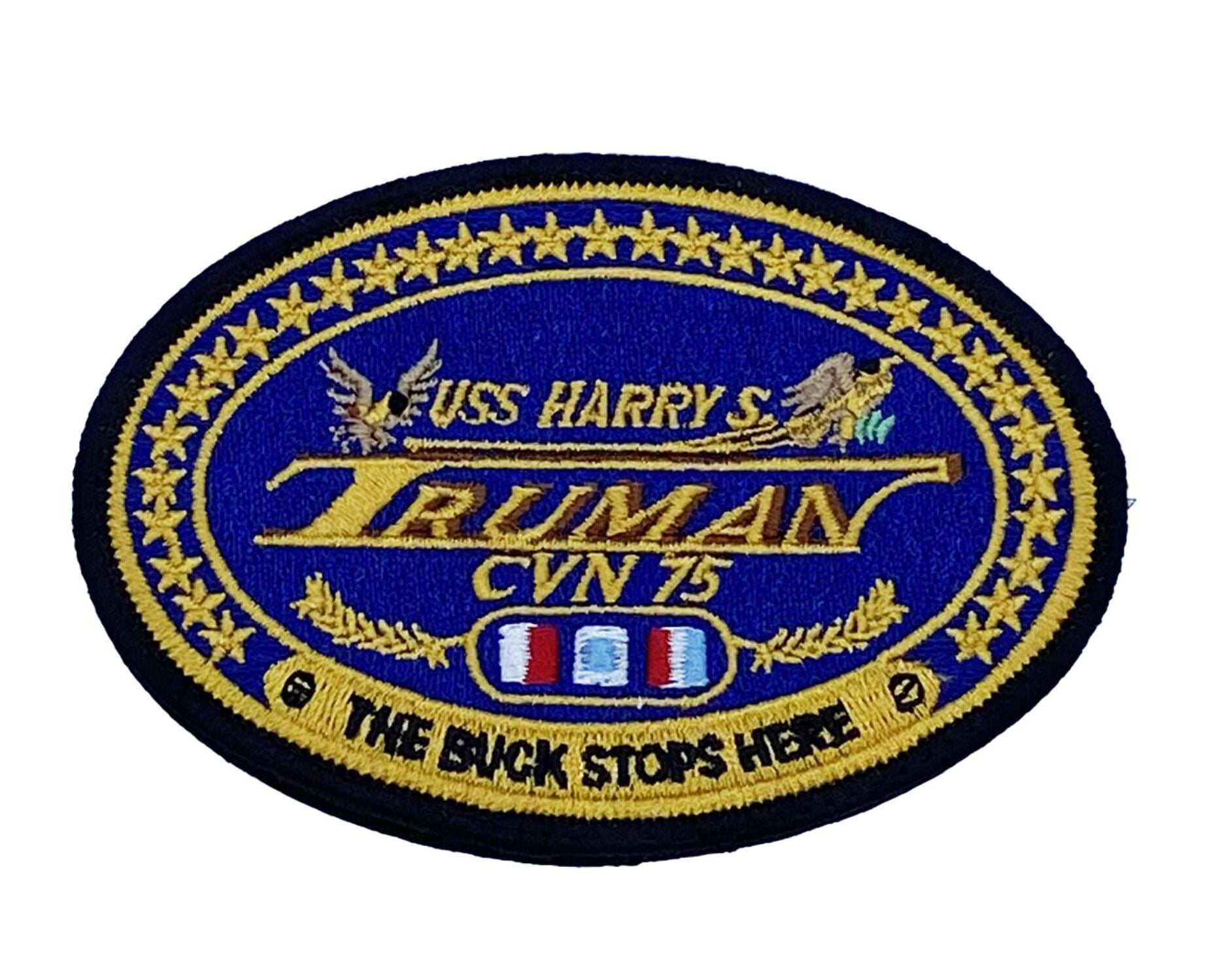 USS Harry S Truman CVN-75 Patch – Plastic Backing - Walmart.com
