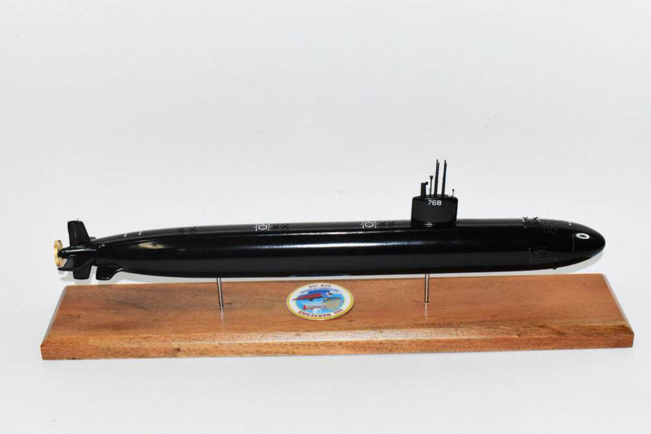 USS Hartford SSN-768 (Black Hull) Submarine Model,Navy,Scale Model ...