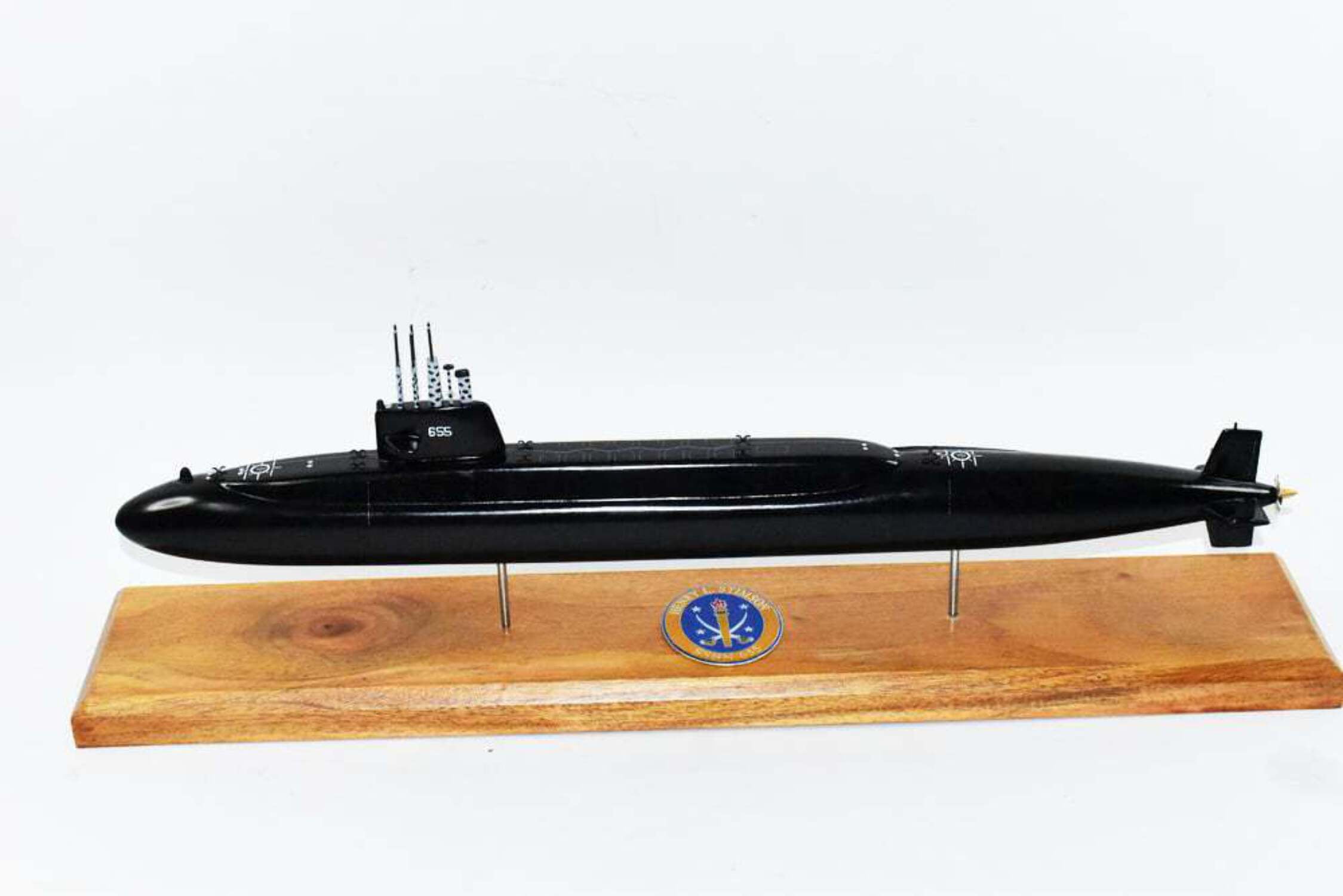 USS Henry L. Stimson SSBN-655 Submarine Model (Black Hull),Scale Model ...