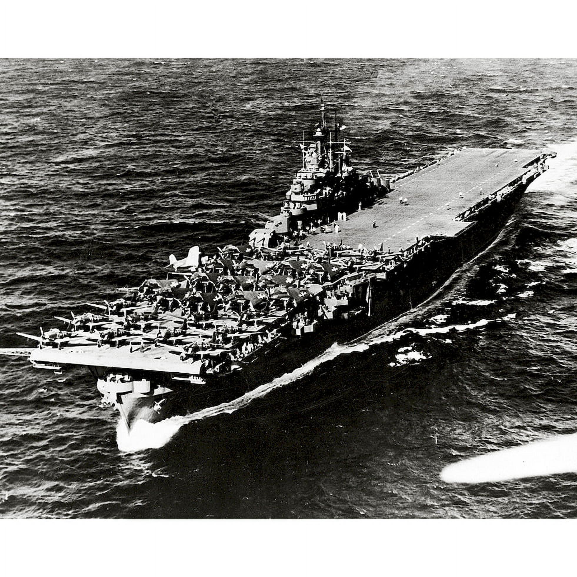 USS Intrepid 1945 16"x20" Print - Walmart.com